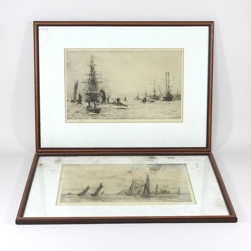 Lot 63 - William Lionel Wyllie, RA, ARR 1851-1931