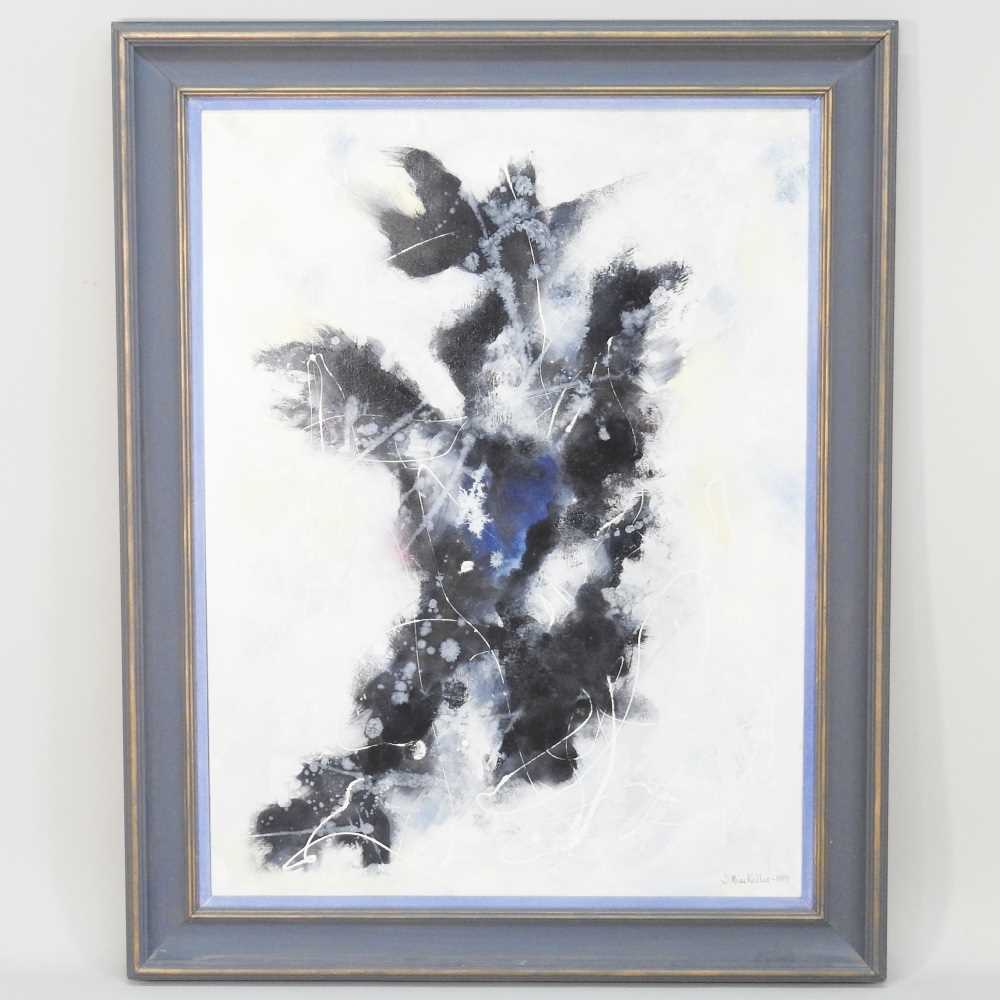 Lot 261 - J MacKeller, contemporary, abstract, signed