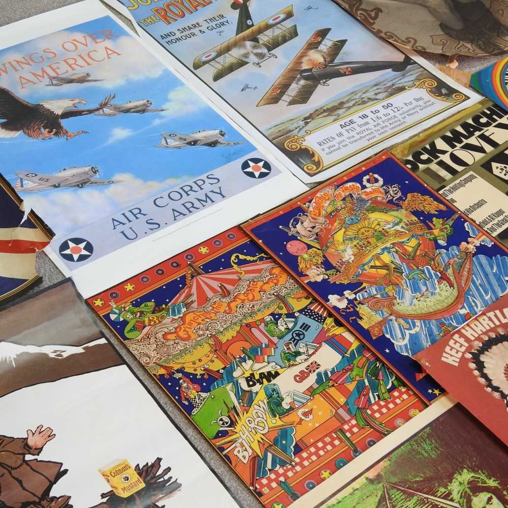 Lot 505 - A collection of vintage posters, circa 1960s